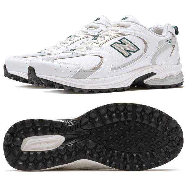 NewBalance Golf 530 v1 SLライフスタイル「530」をゴルフシューズ向けにアレンジしたスパイクレスモデルのシーズナルカラーが登場。レイヤーを重ねたアッパーとボリューム感のあるソールがプレー中の足元をスタイリッシュに彩り...