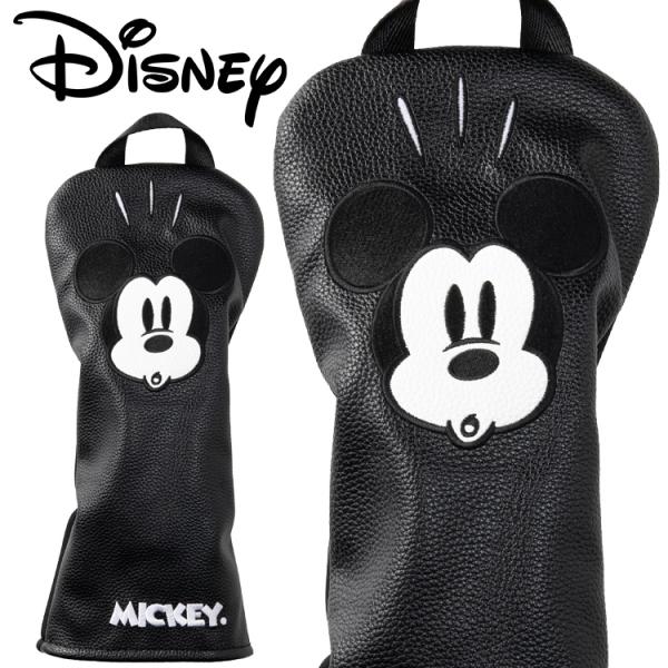 表情豊かな1930年代オールドミッキーのコミカルな表情の刺繍が楽しいドライバー用ヘッドカバー。前面は合皮、背面はネオプレーンヘッドカバー対応/460cc対応素材 合成皮革(PU)製造国 中国