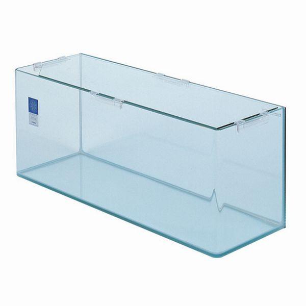 ■コーナー曲げガラスのフレームレス水槽。全体にすっきりとしたスタイリングにまとめ、視野的に広がりのある空間を演出します。■8mmガラスを使用し、優れた品質と耐久性で安心してご使用頂けます。8mmガラス使用ガラスブタ（5mm）【水槽サイズ】製...
