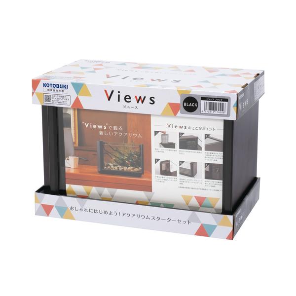 ●セット内容:ガラスブタ 側面フィルター(水中ポンプ式) 底面フィルター ろ材●寸法(mm):W320×D180×H222●水容量:約10L●カラー:ブラック