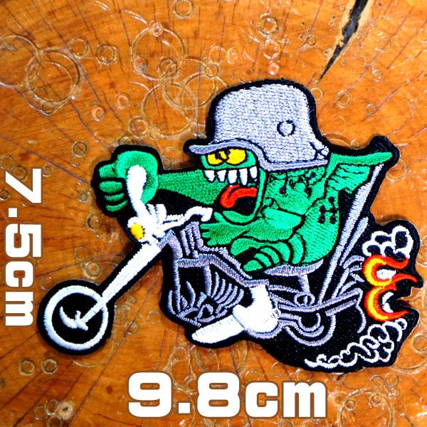 アイロン接着 刺繍ワッペン！ワークジャケット、デニム、シャツ、ツナギ、バッグなど気軽にカスタム！熱に弱い素材や付きにくい素材には、縫い付けや手芸用ボンドで取り付けてください。