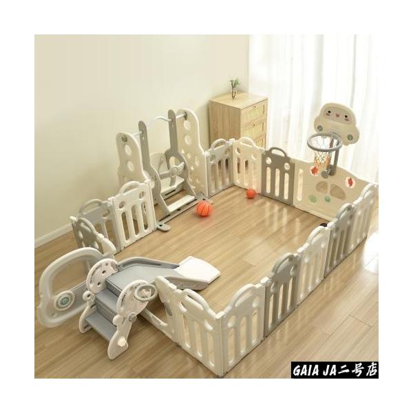 【子ども用すべり台】すべり台・ぶらんこ・バスケットゴール、飽きずに遊べる1台3役！どんな空間にも似合うモダンでシンプルなデザイン、楽しく遊びながら豊かな感性や創造性を育みます【簡単組立】特殊な工具は必要ありません。女性でも簡単に組み立てでき...