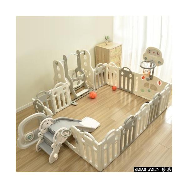 【子ども用すべり台】すべり台・ぶらんこ・バスケットゴール、飽きずに遊べる1台3役！どんな空間にも似合うモダンでシンプルなデザイン、楽しく遊びながら豊かな感性や創造性を育みます【簡単組立】特殊な工具は必要ありません。女性でも簡単に組み立てでき...