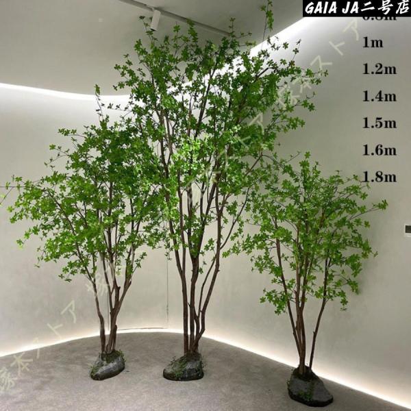 ご注意願います:黒い鉢を持って出荷します１、人工観葉植物（プラスチック）、サイズが写真に示す寸法を参考にしてください。２、【高：80cm、100cm、120cm、140cm、150cm、160cm、180cm。黒い鉢付き。】【本物そっくり】...