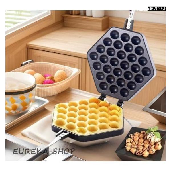 製品サイズ：約総長39cm*幅21cm材質：アルミニウム合金、フッ素コーティング製品重量：約770gご注意：ガス火専用；IHと食洗機対応不可おうちで簡単にカステラが作れます。急な来客のおやつ、お子さまのお誕生日会やホームパーティーにもおすす...