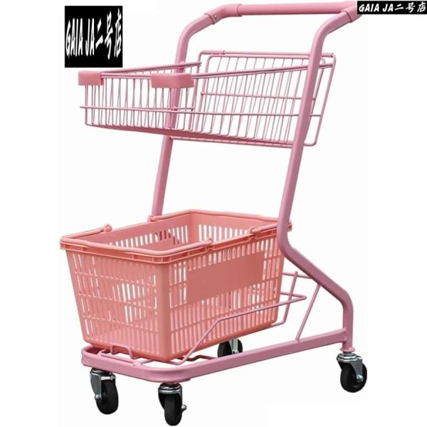 高品質の材料とデザイン:このショッピングカートはバリと錆がなく、強力な接着性のプラスチック粉末プロセスで作られたQ195材料を採用します。スーパーやショッピングセンター、コンビニでの利用に最適です。ショッピングカートショッピングカートタタミ...