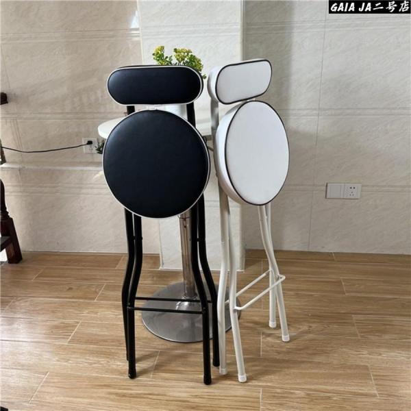 大人の折りたたみ椅子、折りたたみバースツール、折りたたみカウンタースツール、ハイチェア省スペース、折りたたみ椅子、コンパクトな折りたたみ狭い厚さ12センチ、隙間やコーナーにスライドさせるのは非常に簡単、多くのスペースを取らない、フラットや寮...