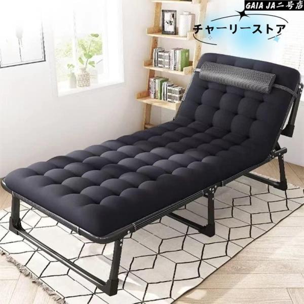 【多用途】屋内でも屋外でも使用できます。自宅、突然の来客、勤務先など室内、キャンプ、旅行、イベント、公園、ビーチ、裏庭、山登り、狩猟、浜辺休み、釣りなどアウトドア場にも活躍する簡易ベッドです。また、折りたたみベッドは病院のコンパニオンステイ...