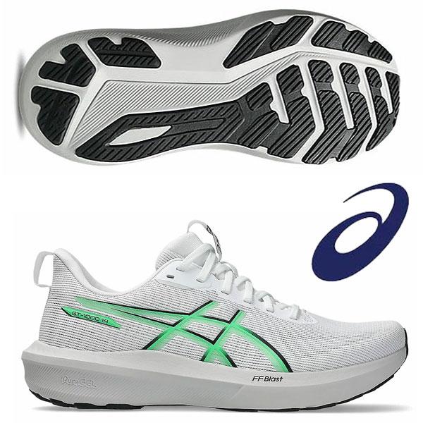 GT-1000 14は、よりモダンでエネルギッシュなクッション体験を追求してアップデートされたモデルです。ミッドソールにはFF BLASTクッションフォームを搭載。ふんわりとした履き心地と、弾むような反発力を両立しています。接地面を広くとっ...