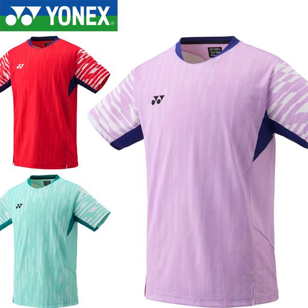 バドミントンにおける独特な動きを研究し開発したヨネックス社独自の立体設計「Precision Move」テクノロジーを採用。脇や股下で生じる不快なウェアの突っ張り感を軽減することで、動き易さを追求。バドミントンのゲームシャツは伸び方向の違う...