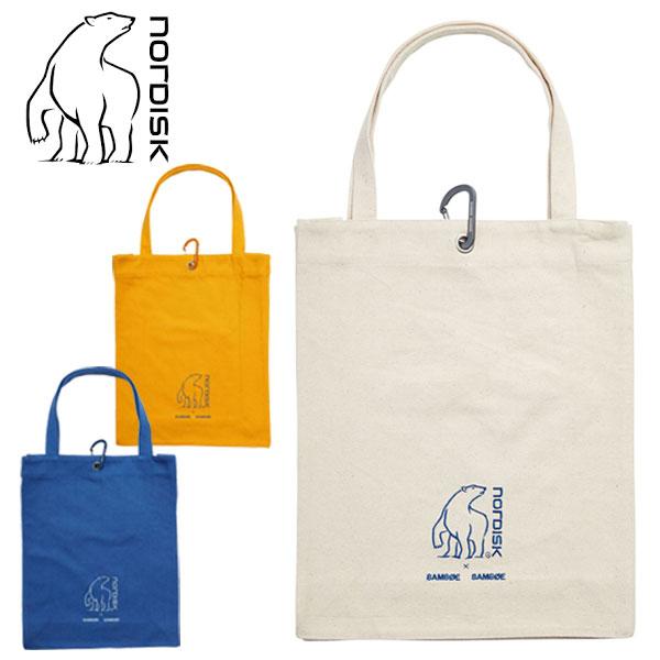 リサイクルコットンキャンバス生地を採用したトートバッグ。 素材： ?コットン サイズ：34×43cm※ノルディスクはデンマークにて１９０１年に創業された世界的なアウトドア・ライフスタイルブランドです。 テント・キャンプギア・アパレル製品の製...