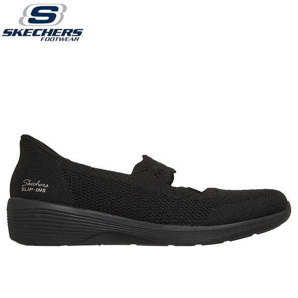 独自のHeel Pillow(ヒールピロー)デザインを採用した靴ひものないスタイルです。Stretch Fit(TM)(ストレッチフィット)エンジニアードニットのアッパーと、クッション性のあるSkechers Air-Cooled Memo...