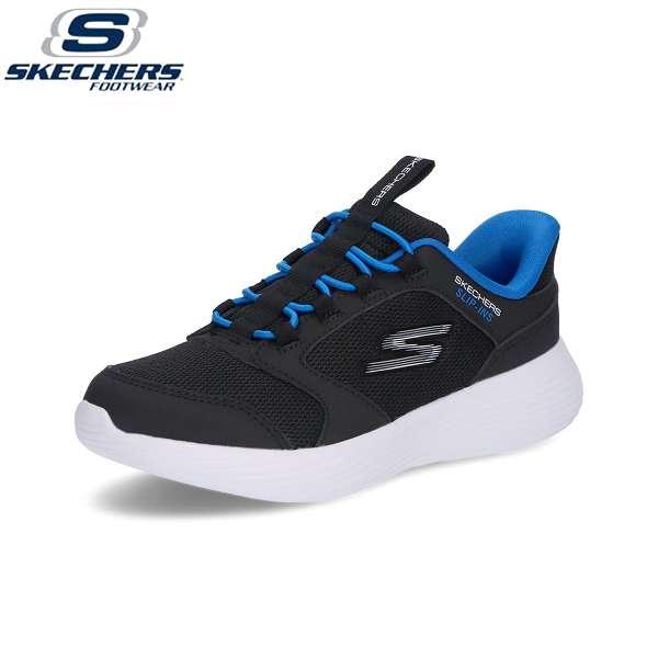 履きやすく快適なSkechers Hands Free Slip-ins(TM)(スケッチャーズ ハンズフリー スリップインズ):GO RUN 400 V2。独自のヒールピロー(TM)デザインを採用したスタイルで、ストレッチレースを配したメ...