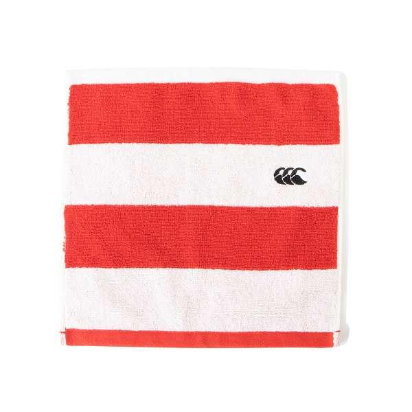 ●コットン100％吸水性が高く、肌ざわりが良いのが特徴のラグビージャージ柄ストライプのミニタオルです。今治タオルブランド認定商品です。生産国：日本