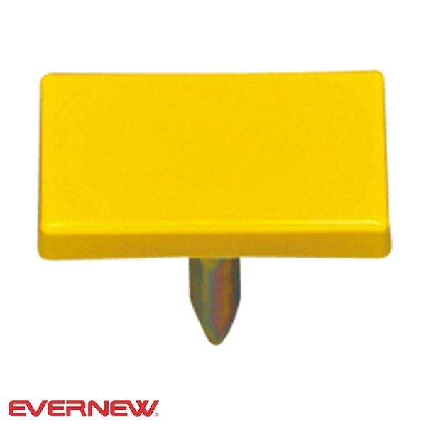 材質：ポリエチレンサイズ：釘／長さ8．5cm×厚さ3mm、厚さ／2cm（釘の部分を除く）自重：140g「カラーをご指定ください」90＝白・100＝赤・400＝黄・700＝青原産国：日本