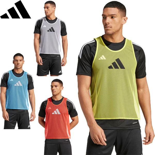 このadidasサッカービブスで、トレーニングをしっかりこなそう。ドリルやスモールサイドゲームに便利。通気性に優れたメッシュ素材で作られ、限界まで挑戦できる。どんな場面でも活躍する、頼れるトレーニングギア。●レギュラーフィット●ラウンドネッ...