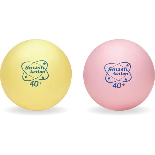 ■商品説明パステルカラーボールで卓球が更に楽しくなる！パステルイエローとパステルピンクの親しみやすい優しいパステルカラーがプレーヤーのパフォーマンスを更にアップさせます。キッズからシルバーのプレーヤーに大人気のパステルカラーボールは公認球レ...