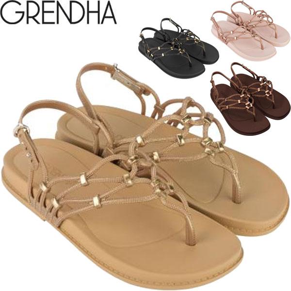 GRENDHA(グレンダ)は、ベーシックからエレガントまで、あらゆるシーンで活躍するカジュアルシーズのブランドです。女性のリアルな声からインスピレーションを受け、日常に寄り添う様々なシルエットを提案しています。■カラー901：ゴールド9：ブ...