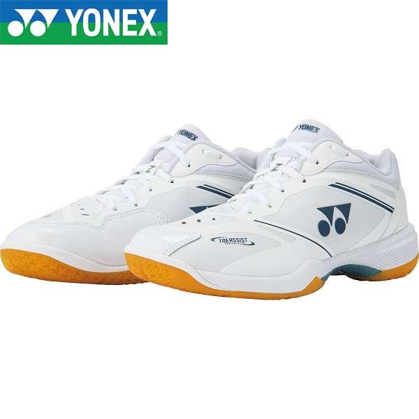 日本バドミントン協会審査合格品メンズ・ユニセックス ●素材アッパー/人工皮革、ミッドソール/合成樹脂、アウトソール/ゴム底●サイズ22.0〜29.0●カラー(011)ホワイト●仕様●付属品●生産国ベトナム製■　こちらの商品はメーカーお取り寄...