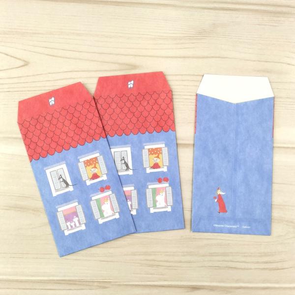 ニュアンスカラーが大人っぽいレトロテイストのムーミンのステーショナリーシリーズです。やさしい色あいで描かれたデザインは大人女子にも使いやすい♪やわらかい色調で描かれたムーミンキャラクターが可愛いポチ袋です。お礼やお心づけを渡したり、おこづか...