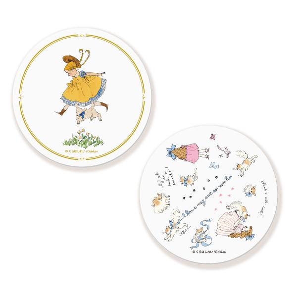 人気イラストレーターくらはしれいさんのアートを使った吸水コースターです。白いコースターに、くらはしさんの絵柄が映えるデザインです。カフェタイムやデスクワークのひとときを、もっと楽しく、おしゃれに彩ってくれます。※この製品に関するお問い合わせ...