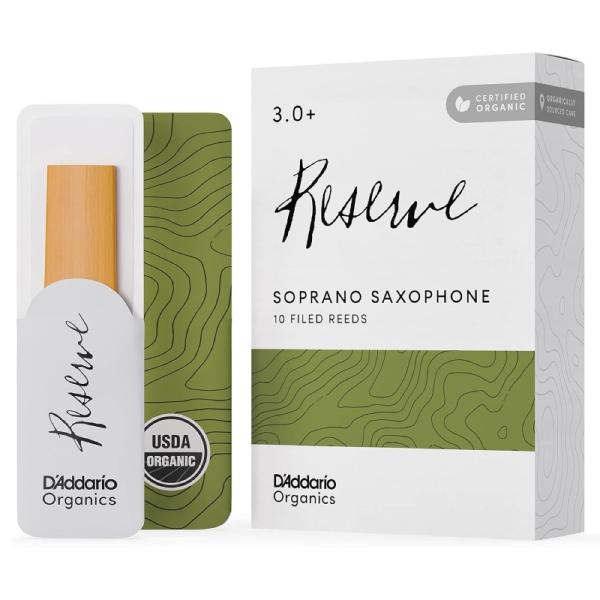 ダダリオ オーガニックス <レゼルヴ> シリーズは、85年以上にも及ぶリードメイキングのノウハウを結集し研究・開発を経て誕生した、ダダリオの技術の粋を集めた最高級リードです。