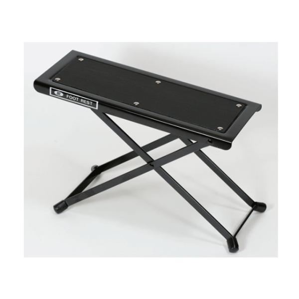 ギター足台、ブラック仕上げ