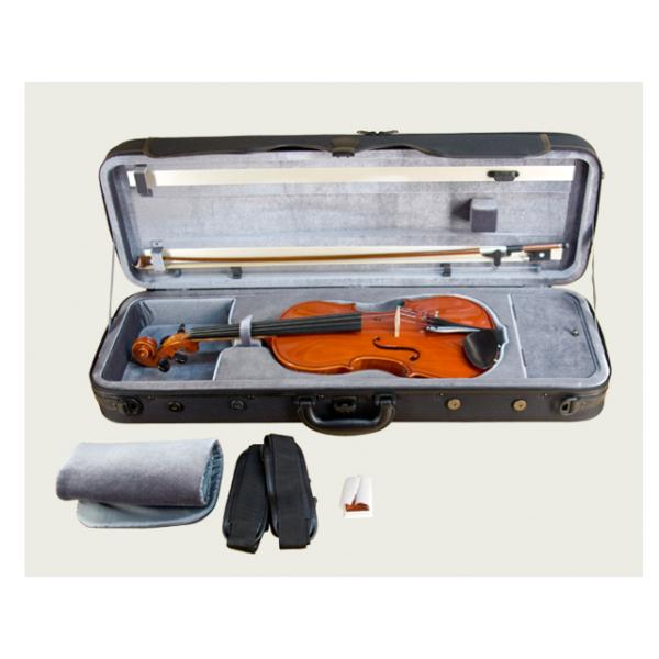 No.300 アウトフィットバイオリンは、長年学習用モデルとして信頼をいただいているNo.310のバイオリンをセットにしたモデルです。希少材フェルナンブコを使用した本格モデルの弓がセットになっており、初級〜中級グレードのバイオリンセットとし...