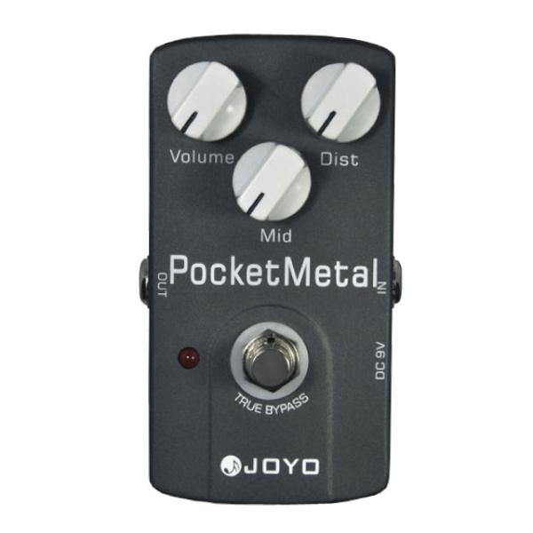 ジョーヨー / ポケットメタルメタルに欠かせない激しい歪みを作り出すペダルです。中音域のトーンをコントロールするMidノブを搭載しているので、いわゆるドンシャリのメタルサウンドから分厚いハイゲインディストーションまで欲しいままのサウンド作り...
