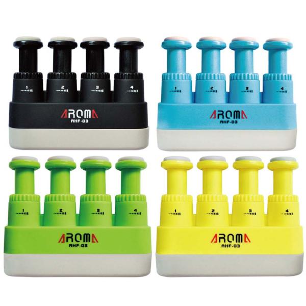 楽器演奏者向けに作られた、握力と指の独立性を鍛える、ハンドエクササイザー。