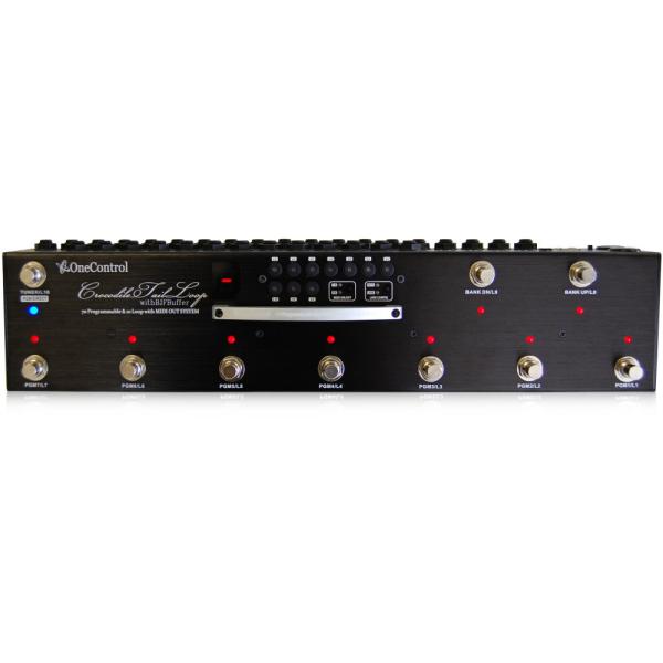 これは、レプタイルシリーズの最終完成系です。 今、私が考えられる全てのアイディアとノウハウを結集させました。 プロミュージシャンがペダルエフェクターを使って音作りをする時に 考えられる使用方法のほぼ全ての形に対応できていると思います。