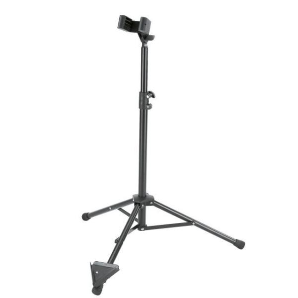 支持ブラケットは、取り外し可能なゴム製パッドを変換することにより、個々の楽器に調整することができます。