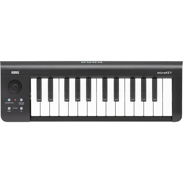 PCベースの音楽製作／演奏をパーフェクトにサポートするUSB MIDIキーボード microKEY が、25/37/61の鍵盤バリエーションを揃えて新登場。