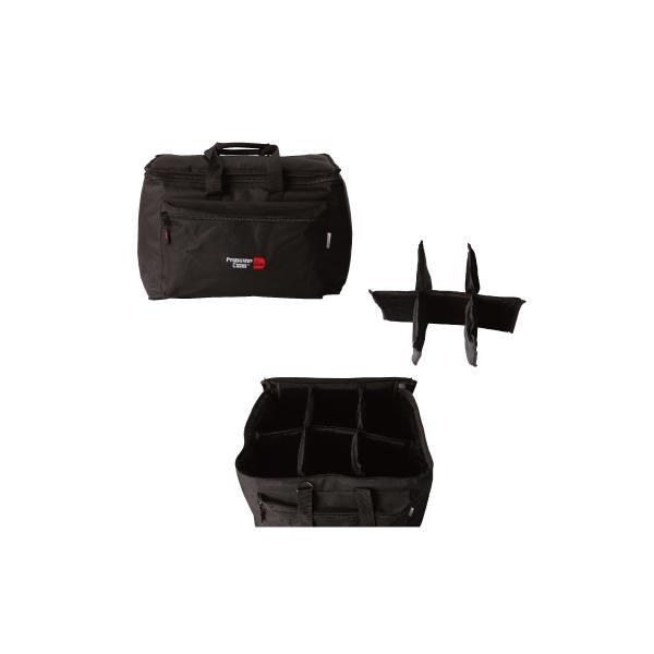 ■特徴パーカッション用バッグ「GP-40」のご案内です。20mm 厚のフォームと内側のファーで機材を保護。中の仕切りは取り外し出来ますので、カホンバッグへの代用も可能です。また、照明用バッグとしてもご使用頂けます。■スペック内寸 483 x...