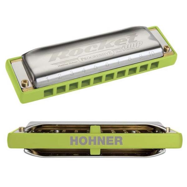 アンプで歪ませるために産まれてきたハープ HOHNER / Rocket amp 2013年に発売し、新定番として高評を得ている10ホールハーモニカ「Rocket」。 その「Rocket」を基本モデルとし、カバープレートの両側に通常空いてい...