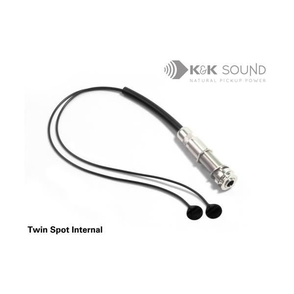 Twin Spot は２つのピエゾヘッドを持つピックアップです。アコースティックギターなど、楽器に内蔵して装着できるようにデザインされています。 ２つのヘッドによってシングルヘッドとは異なる特長があります。すなわち、楽器の２か所でピックアッ...