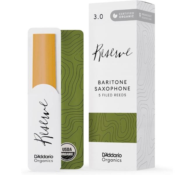 ダダリオ オーガニックス <レゼルヴ> シリーズは、85年以上にも及ぶリードメイキングのノウハウを結集し研究・開発を経て誕生した、ダダリオの技術の粋を集めた最高級リードです。