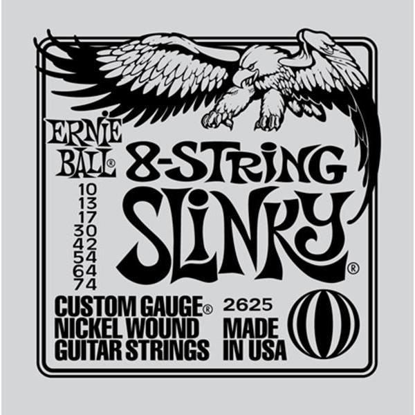 世界中のギタリストに愛用されているスリンキー・シリーズに、8弦ギター専用の8-String Slinkyがラインナップされました。 弦の仕様はスリンキー・シリーズ同様に、ニッケル・メッキ・スティール・ワイアーを巻いたワウンド弦と、高硬度スズ...