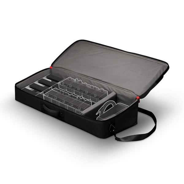Backline Pedalboard Transporter ケースは、XPND ペダルボードに完璧にフィットするのはもちろん、他の同サイズのペダルボードにも使用することが可能です。ケース内の仕切りは自由に設置可能で簡単に調整でき、ぴった...