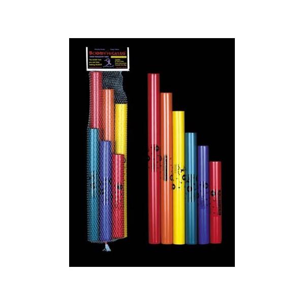 正確に調律されたカラフルなチューブ・パーカッション『ドレミパイプ/Boomwhackers』です。 【BWPW　ペンタトニックセット】 ド・レ・ミ・ソ・ラ・ドの6音セットです。