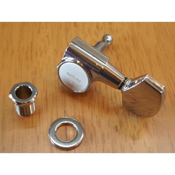 ●レスポール等の3：3用 ・LUBRI-COAT ・ROCK-SOLID STORING POST ・カラー/クローム ・ボタン/01