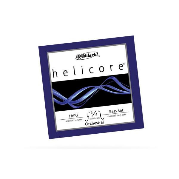 Helicore Orchestral Bass strings【ダダリオ】■テンション：Medium(65.9)■スケール：3/4