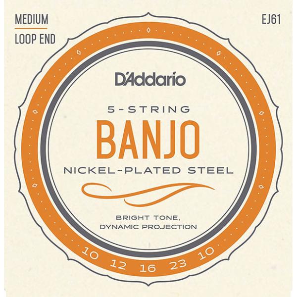 Medium/Nickel 5-string豊富なゲージと素材から選べるダダリオのバンジョー弦は、Bob Carlin、John Hartford、Rob McCoury、Allison Brownなどの有名プレイヤーにチョイスされています...