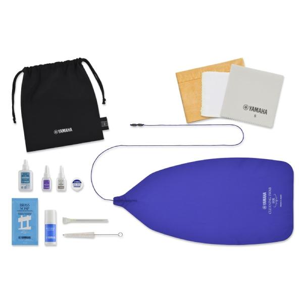 お手入れに必須のアイテムをセットにしました。 初めて管楽器を演奏する時、新しく楽器を購入する時などに大変便利です。