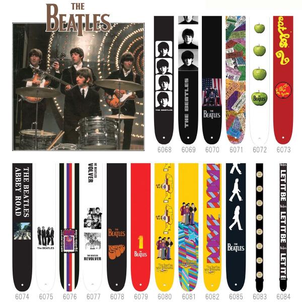 ペリーズ　ストラップ　THE BEATLES 皮製6068 JAN:4514922193499 6069 JAN:4514922193505 6070 JAN:45149221935126071 JAN:4514922193529 6072...