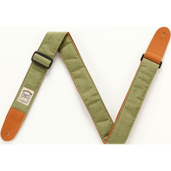 ユニセックスでどんなファッションにも馴染むシンプルさに、こだわりのデザインを添えたギター/ ベース用ストラップ。上品な色合いのDCS50 には、ダークブラウンのストラップ・エンドを合わせてシックな印象に。デニム調ファブリックのDCS50D ...