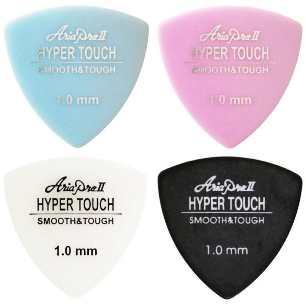 アリアプロIIピック HYPER TOUCH　-Triangle- Pick対磨耗性にすぐれロングライフを誇るとともに、マット感覚のソフトな手触りと弾き心地を持ち、ナチュラルな中にシャープさが有る独特のサウンドが魅力です。形状：トライアング...