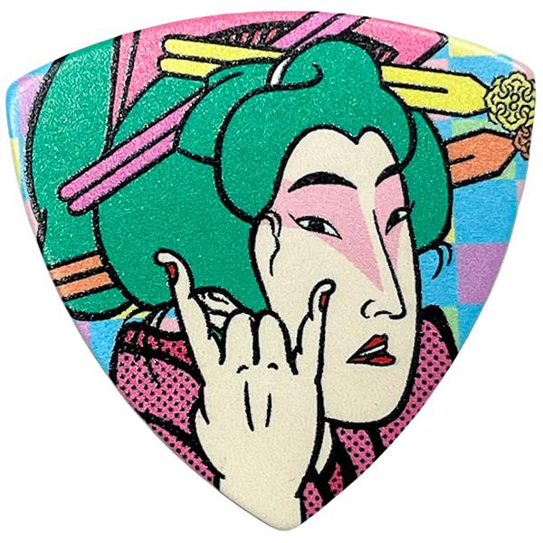 マスター8　ギターピック　桜バージョン　NAO YOSHIHARA“Pick for Creative” を掲げた新プロジェクトによるピック。ピックを小さなキャンバスと見立て、そこにアートを融合させるというもので、さまざまなクリエイターとの...