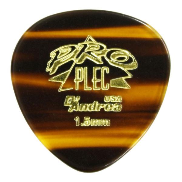 ダンドレア　プロプレック PRO-385PRO PLEC-PREMIUM PROFESSIONAL PICKS-スムースなリリースを実現する為、しっかりと磨き上げられた1.5mm厚のピック。エッジも滑らかに加工され独特なトーンを生み出します...