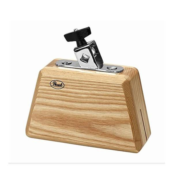 アッシュトーンブロック　PAB50　パールハイノートがよく通るハードなアッシュウッドのモデルで、直径3/8"のロッドにセッティング可能。